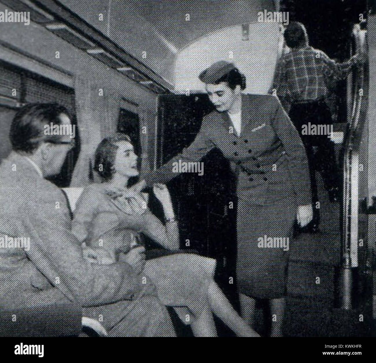 Zephyrette advertisement February 1956 (lower level Stock Photo - Alamy