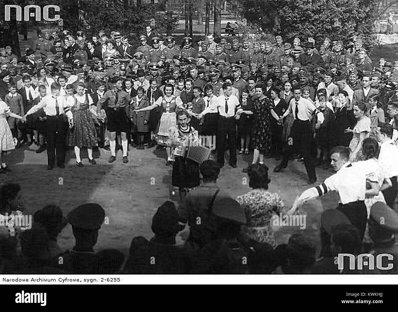 The title refers to the May 1, 1940, celebration of a national holiday ...
