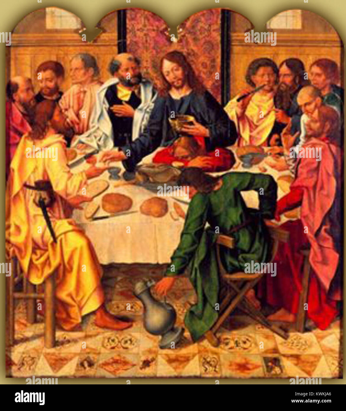 Jesus eucharist paintings hi-res stock photography and images - Alamy