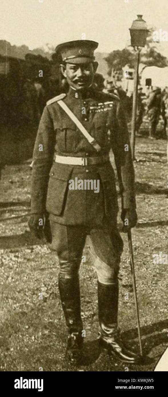 (1919) pic40 - The Commander of the Siamese Troops in Europe Stock ...