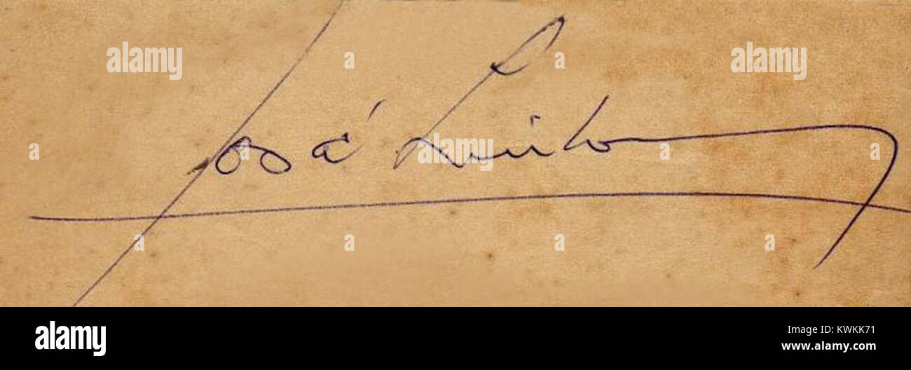 This item is a signature from the President of the Republic, an ...