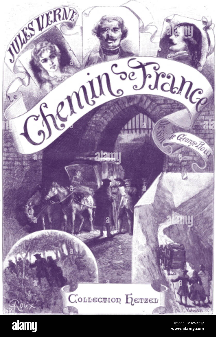 'The Flight to France' is a work by French artist George Roux ...