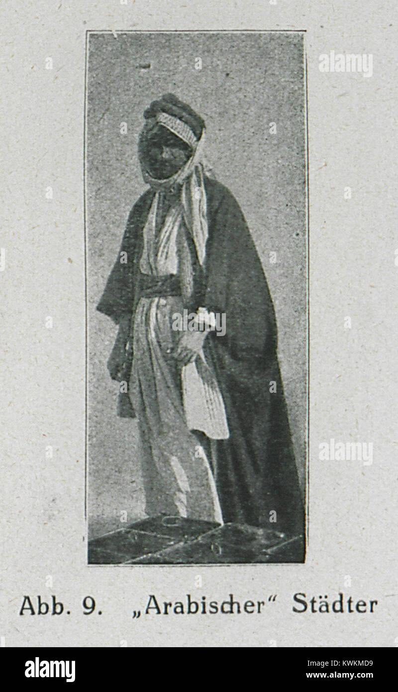 'Arabischer' Städter - Banse Ewald - 1919 Stock Photo - Alamy