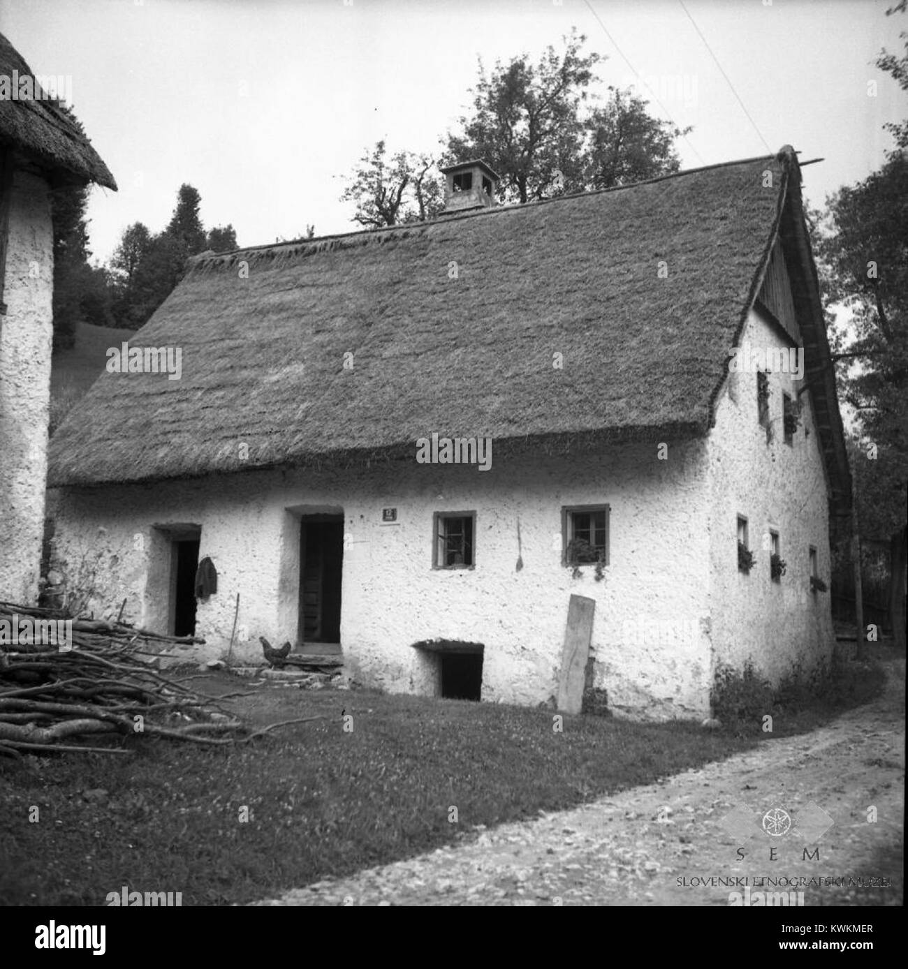 Chicken farm building Black and White Stock Photos & Images - Alamy
