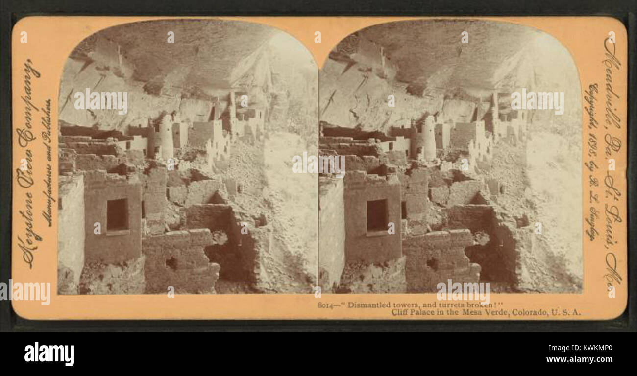 'Dismantled towers, and turrets broken!' - Cliff Palace in the Mesa ...