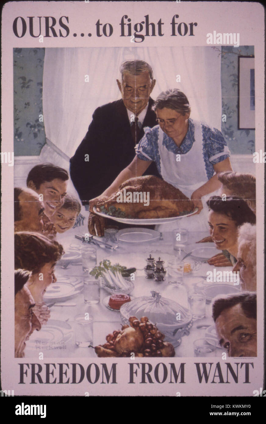 Norman rockwell painting freedom hi-res stock photography and images ...
