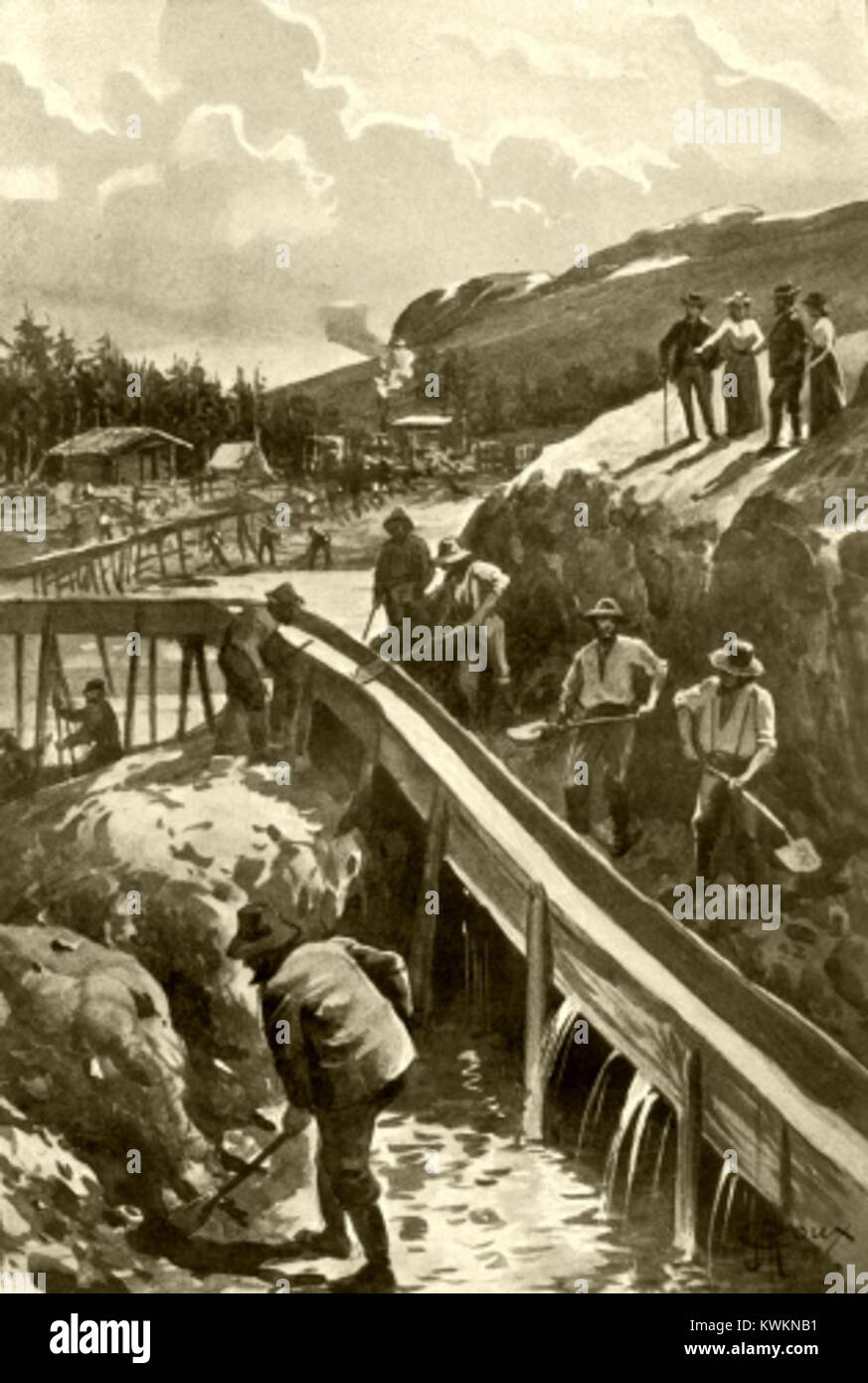 'The Golden Volcano' by George Roux is an illustrated work featuring ...