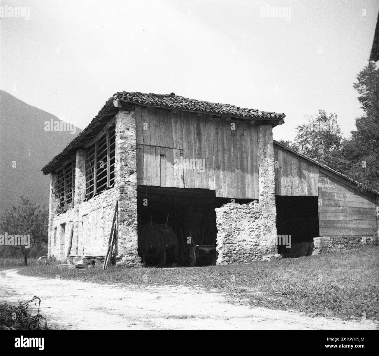 A structure known as a 'Kozuc' (kozolec), built in 1856. Originally ...
