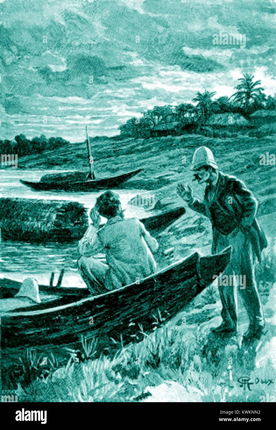 This image refers to 'The Mighty Orinoco,' an illustrated work by ...