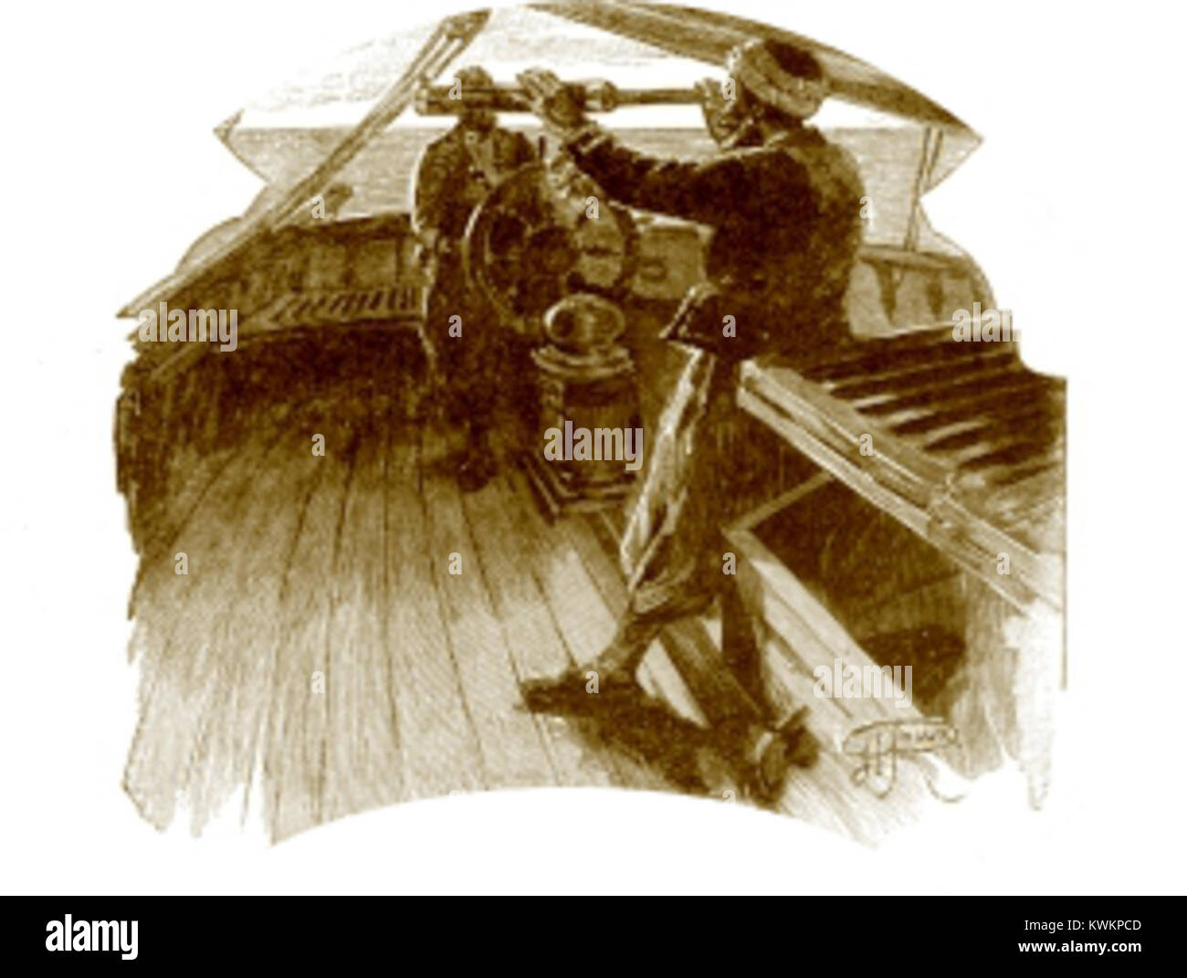 'The Wonderful Adventures of Captain Antifer' by George Roux 03-1 Stock ...