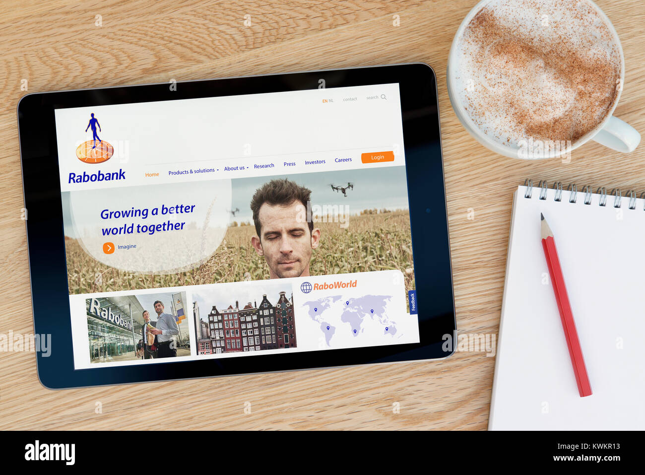 Rabobank logo hi-res stock photography and images - Alamy