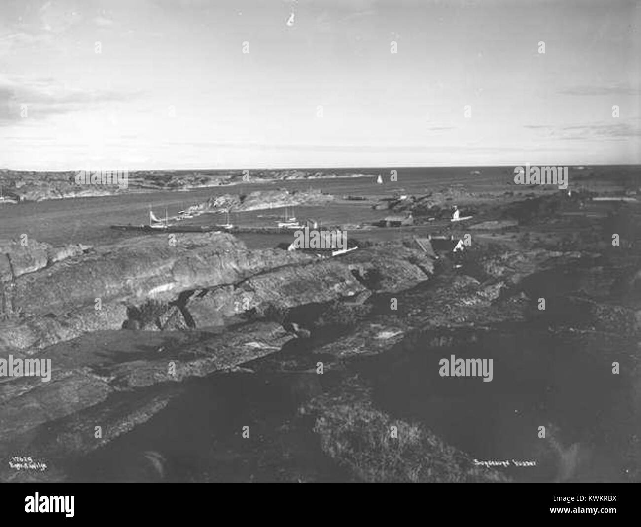 Hvasser, Sannesund - Færder in background Stock Photo - Alamy