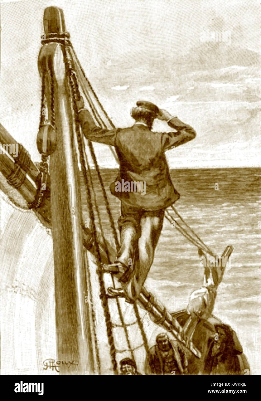 'The Wonderful Adventures of Captain Antifer' by George Roux 80 Stock ...