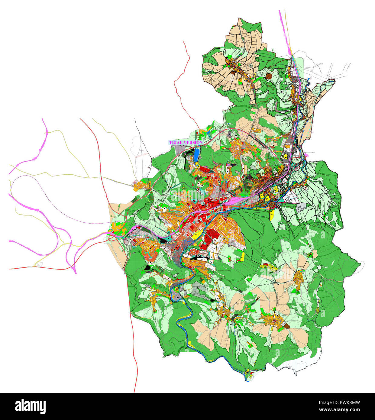 Territorial and urban development Cut Out Stock Images & Pictures - Alamy