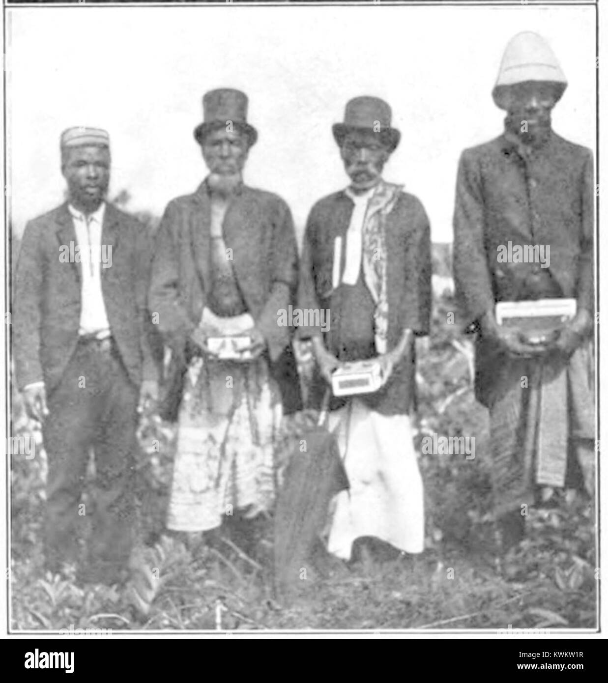 (1907) 02 Two native Kings Stock Photo - Alamy