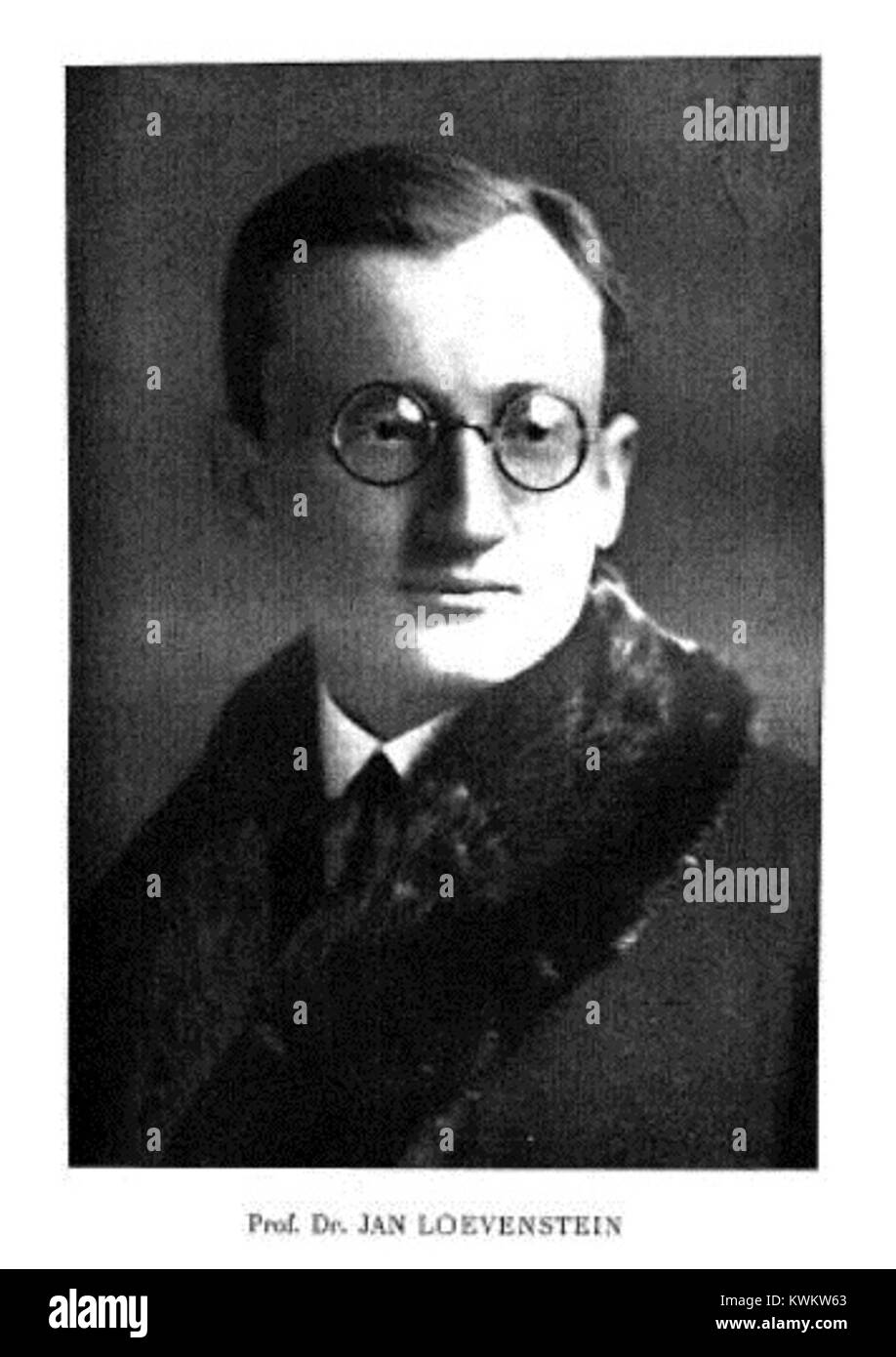 Jan Loevenstein (1886-1932 Stock Photo - Alamy