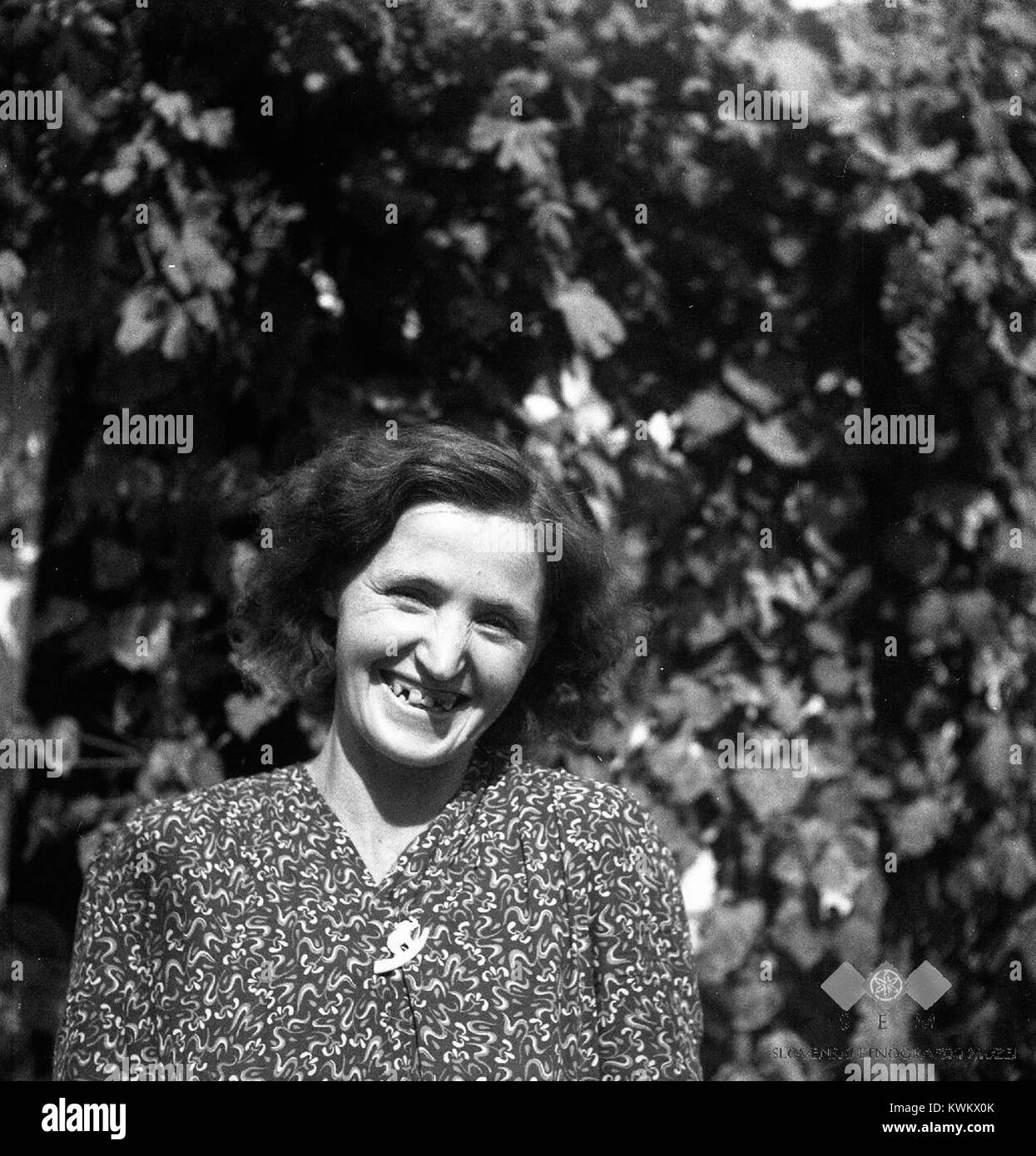 Lidija, born in 1924, was a storyteller from Slomberk, depicted in this ...