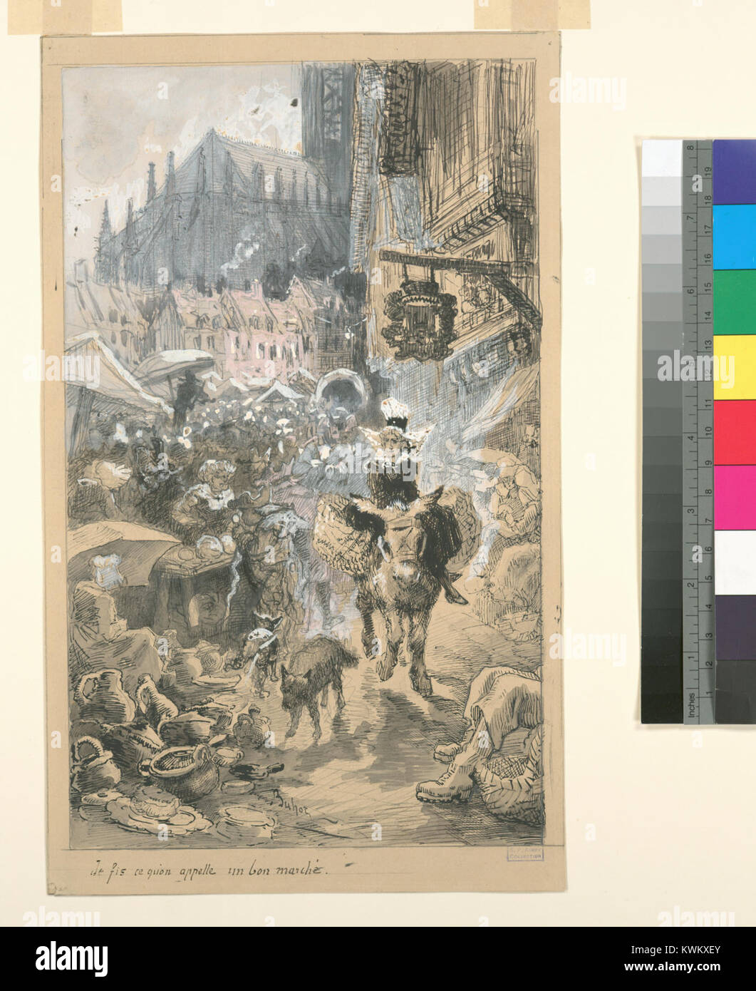 Je fis ce qu'on appelle un bon marché (NYPL b12390851-1101255 Stock ...