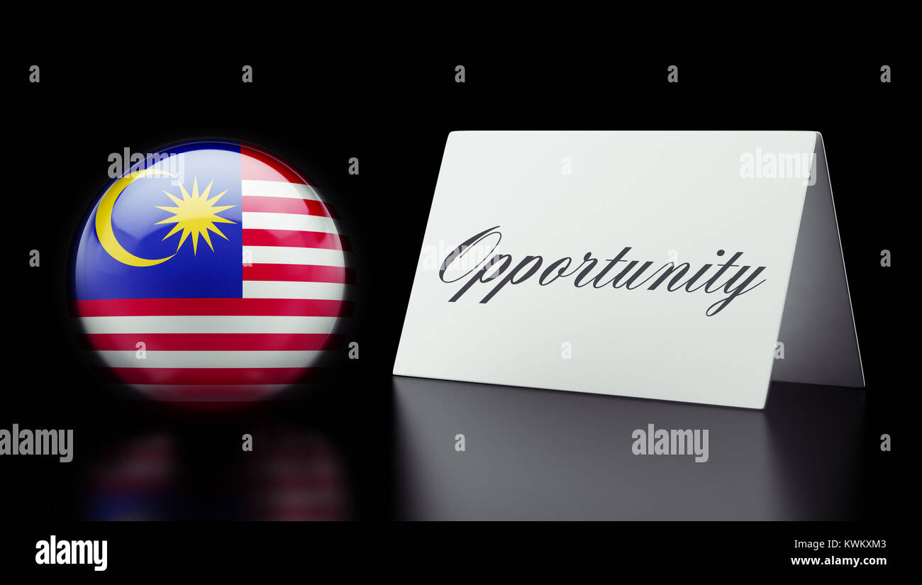 Malaysia High Resolution Opportunity Concept Stock Photo - Alamy