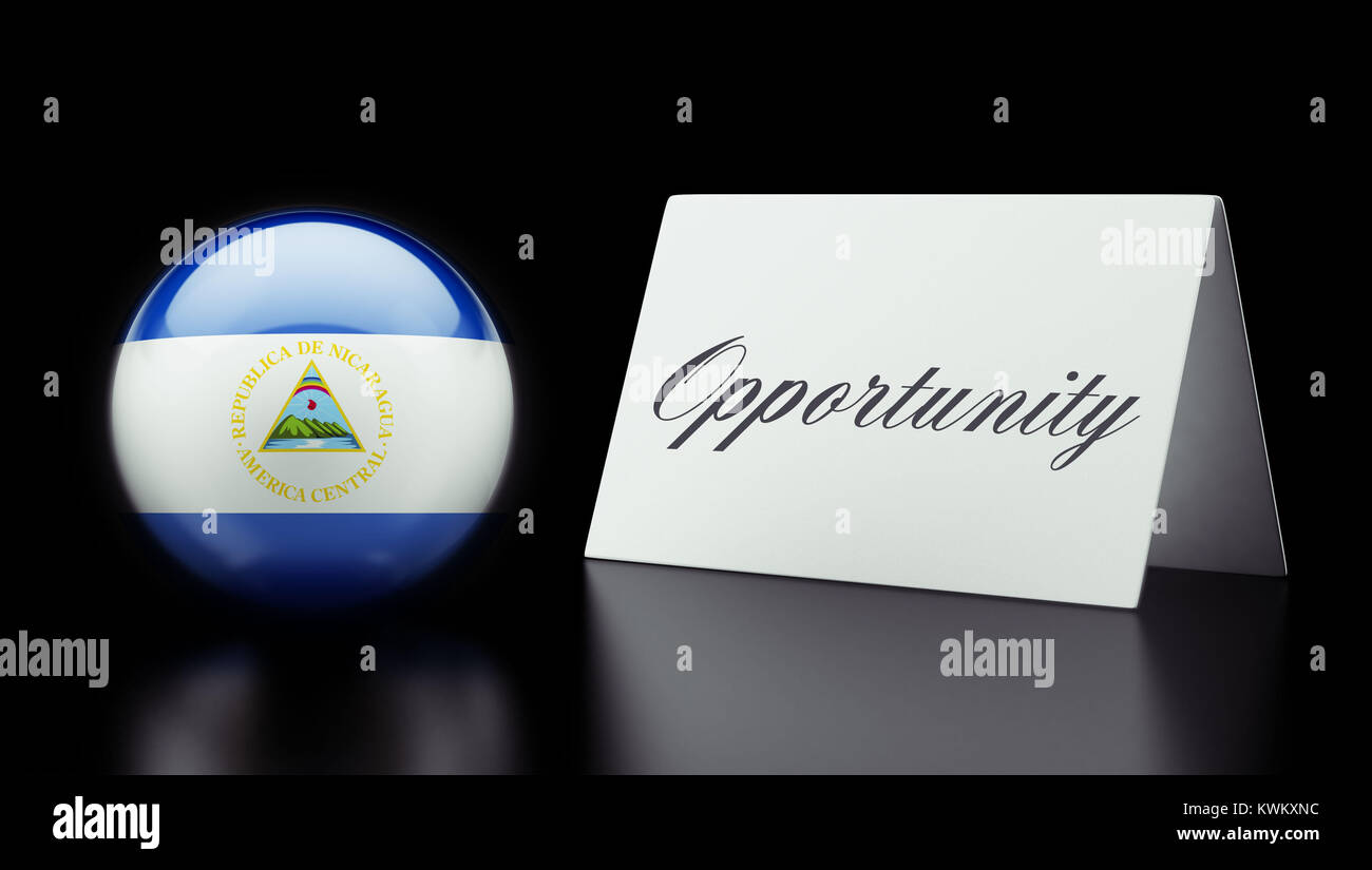 Nicaragua High Resolution Opportunity Concept Stock Photo - Alamy