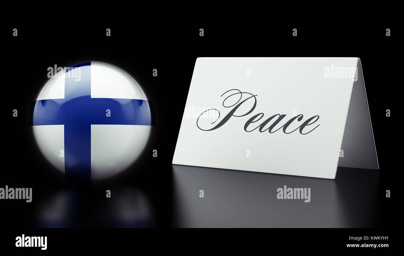 Finland High Resolution Peace Concept Stock Photo - Alamy