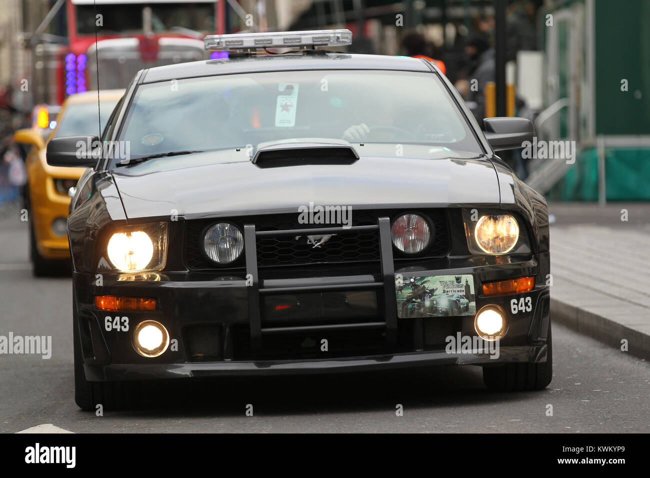 Transformers police car hi-res stock photography and images - Alamy