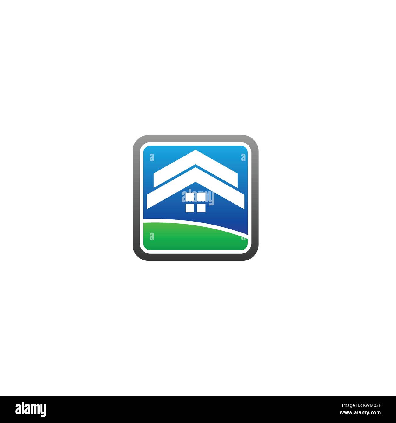 home real estate land logo Stock Vector Image & Art - Alamy