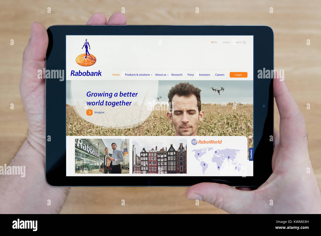 Rabobank logo hi-res stock photography and images - Alamy