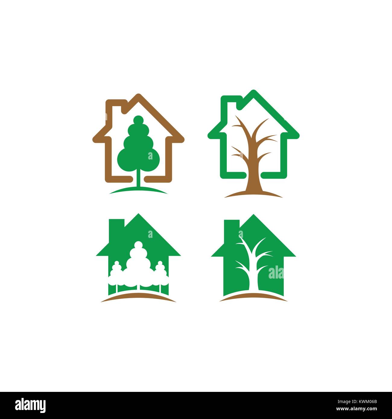 tree house logo Stock Vector Image & Art - Alamy