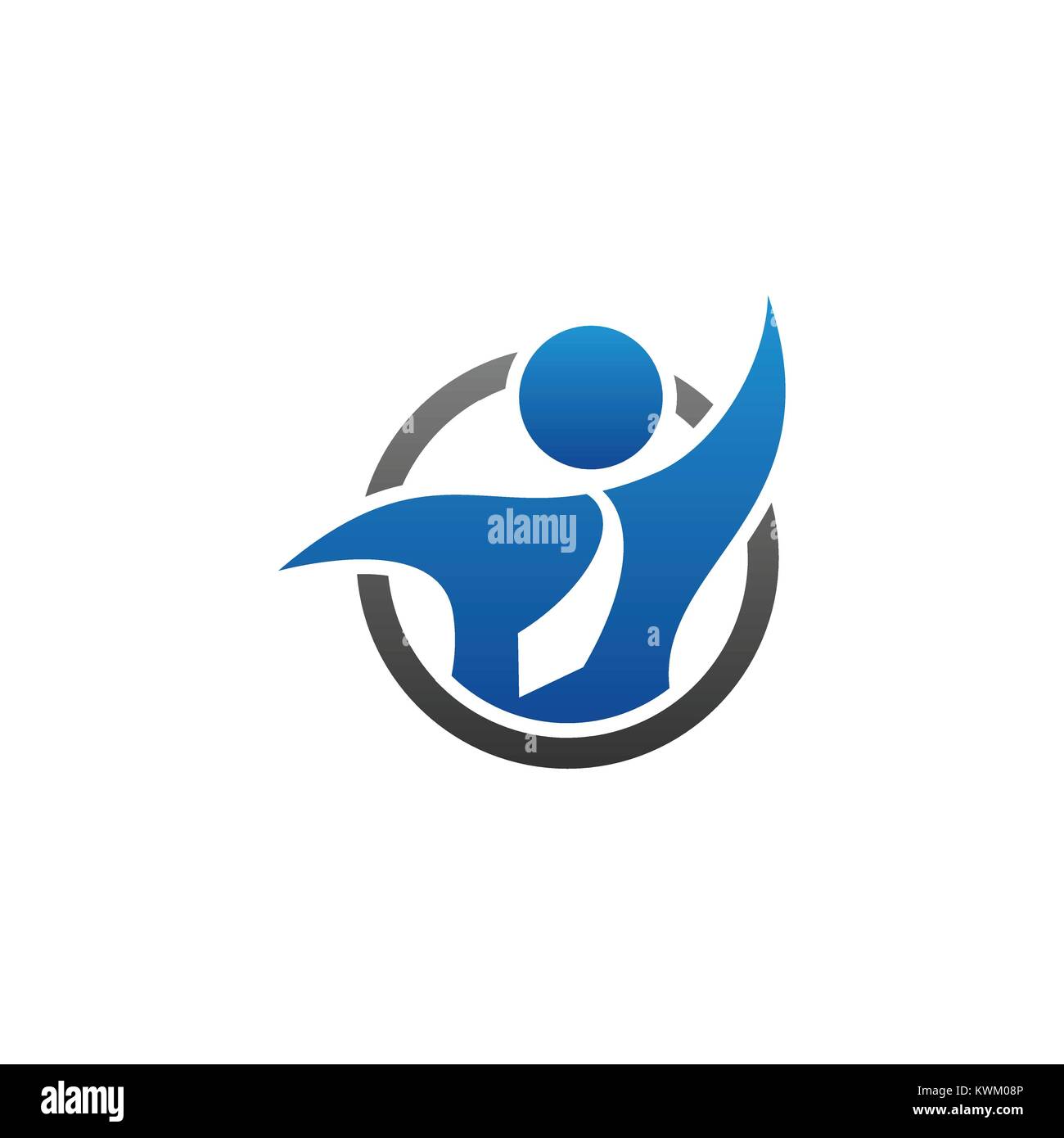 Abstract people logo Stock Vector Images - Alamy
