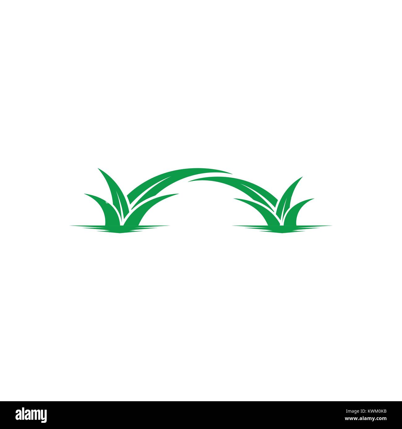 Grass logo Cut Out Stock Images & Pictures - Alamy