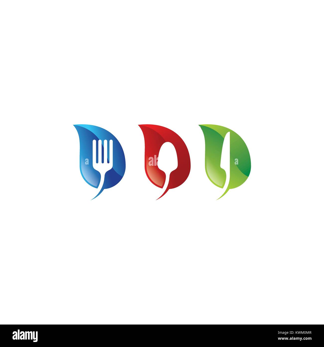 Farm fork emblem logo hi-res stock photography and images - Alamy