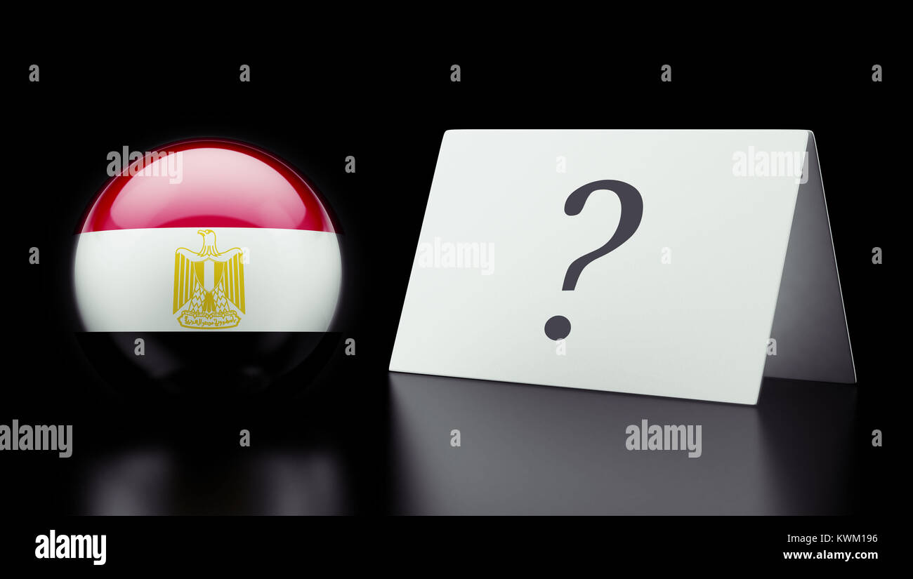 Egypt High Resolution Question Mark Concept Stock Photo - Alamy