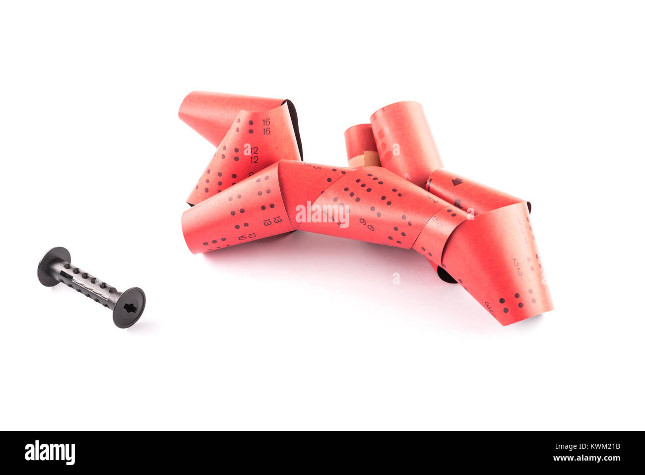 Open 120 film and plastic spool for medium format retro cameras on ...