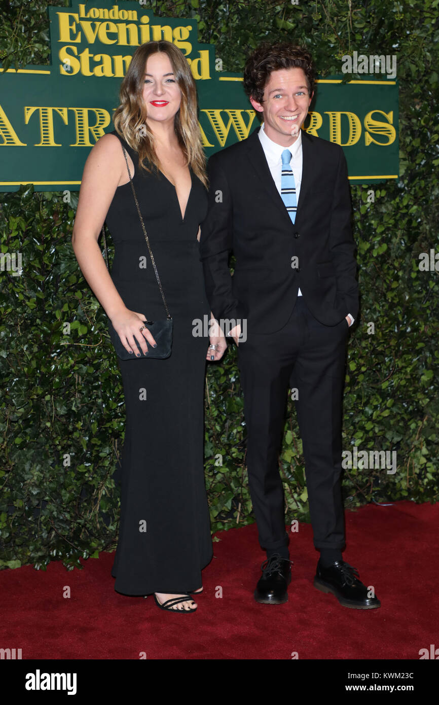 The Evening Standard Theatre Awards 2017 - Arrivals Featuring: David ...