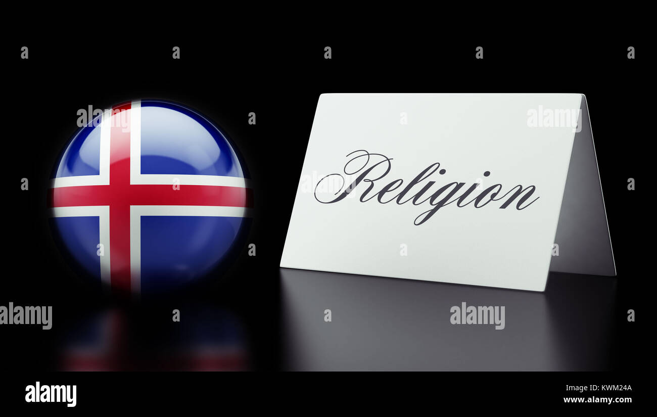 Iceland High Resolution Religion Concept Stock Photo - Alamy
