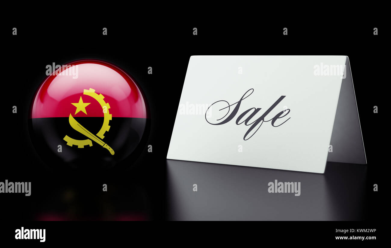 Angola High Resolution Safe Concept Stock Photo - Alamy