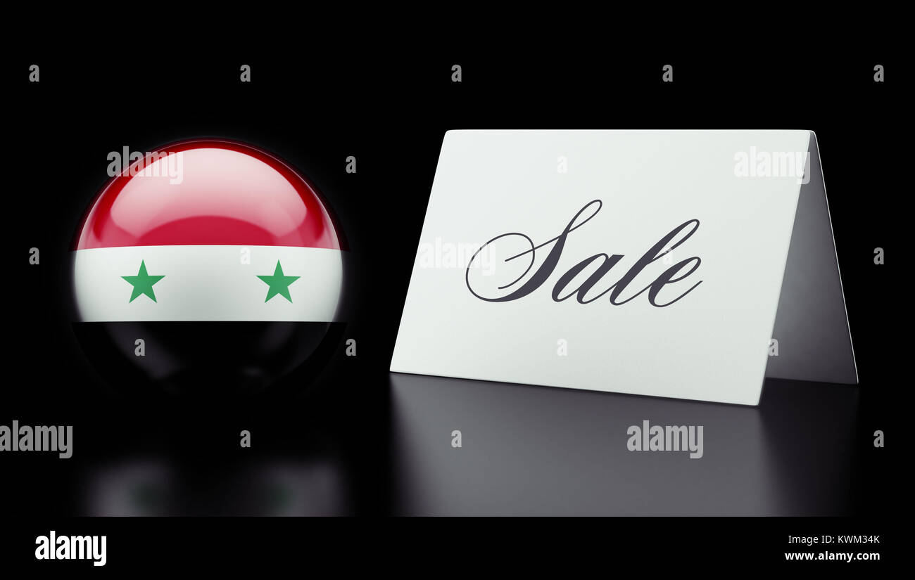 Syria High Resolution Sale Concept Stock Photo - Alamy