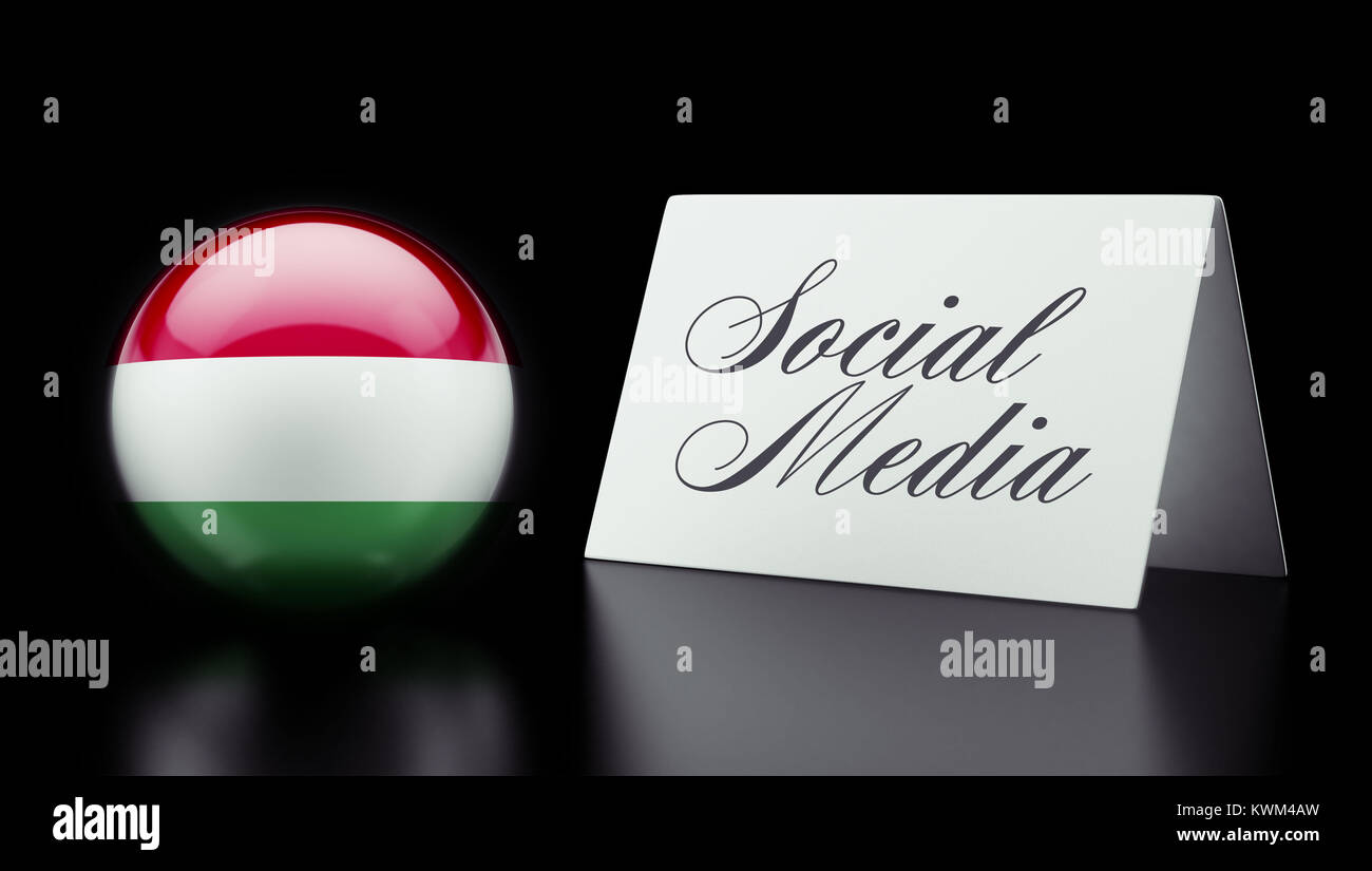 Hungary High Resolution Social Media Concept Stock Photo - Alamy