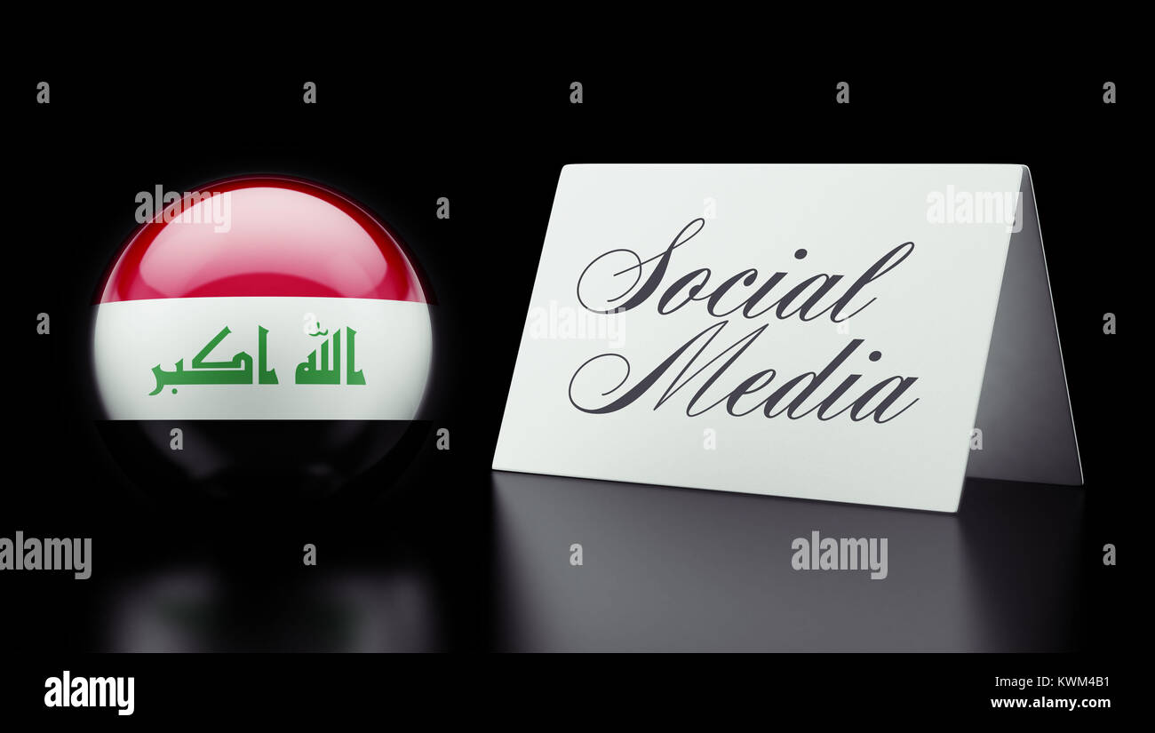 Iraq High Resolution Social Media Concept Stock Photo - Alamy