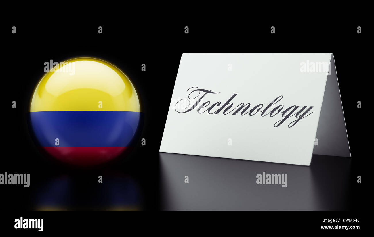 Colombia High Resolution Technology Concept Stock Photo - Alamy