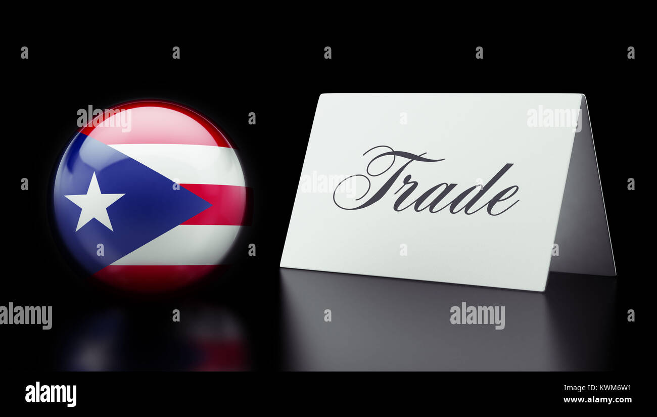Puerto Rico High Resolution Trade Concept Stock Photo - Alamy