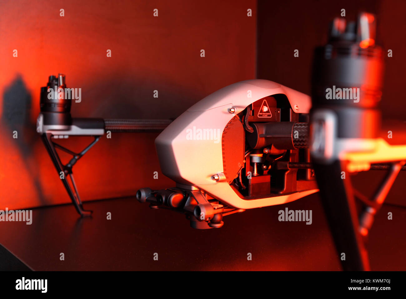 DJI Inspire 2 - Drone, Quadcopter with detachable 4K gimbal Stock Photo ...