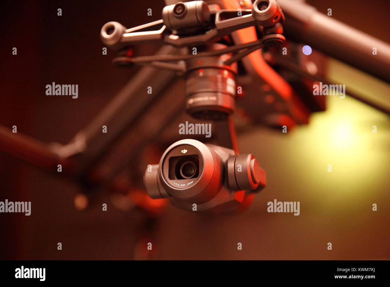 DJI Inspire 2 - Drone, Quadcopter with detachable 4K gimbal Stock Photo ...