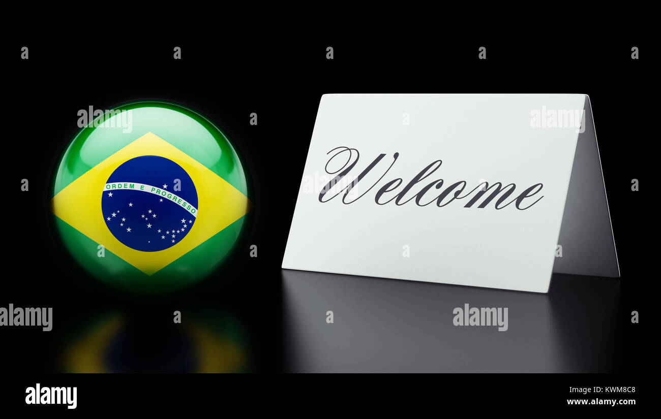 Brazil High Resolution Welcome Concept Stock Photo - Alamy