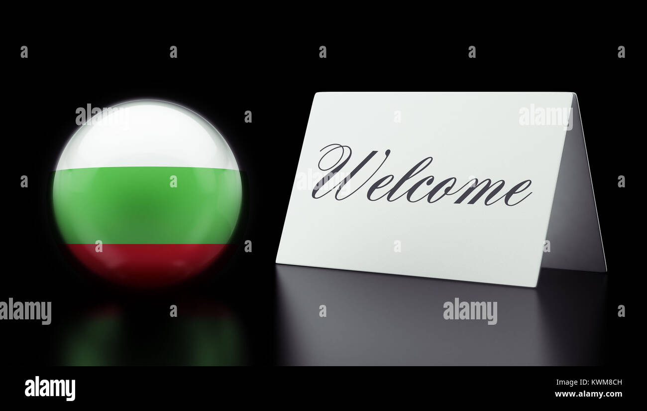 Bulgaria High Resolution Welcome Concept Stock Photo - Alamy
