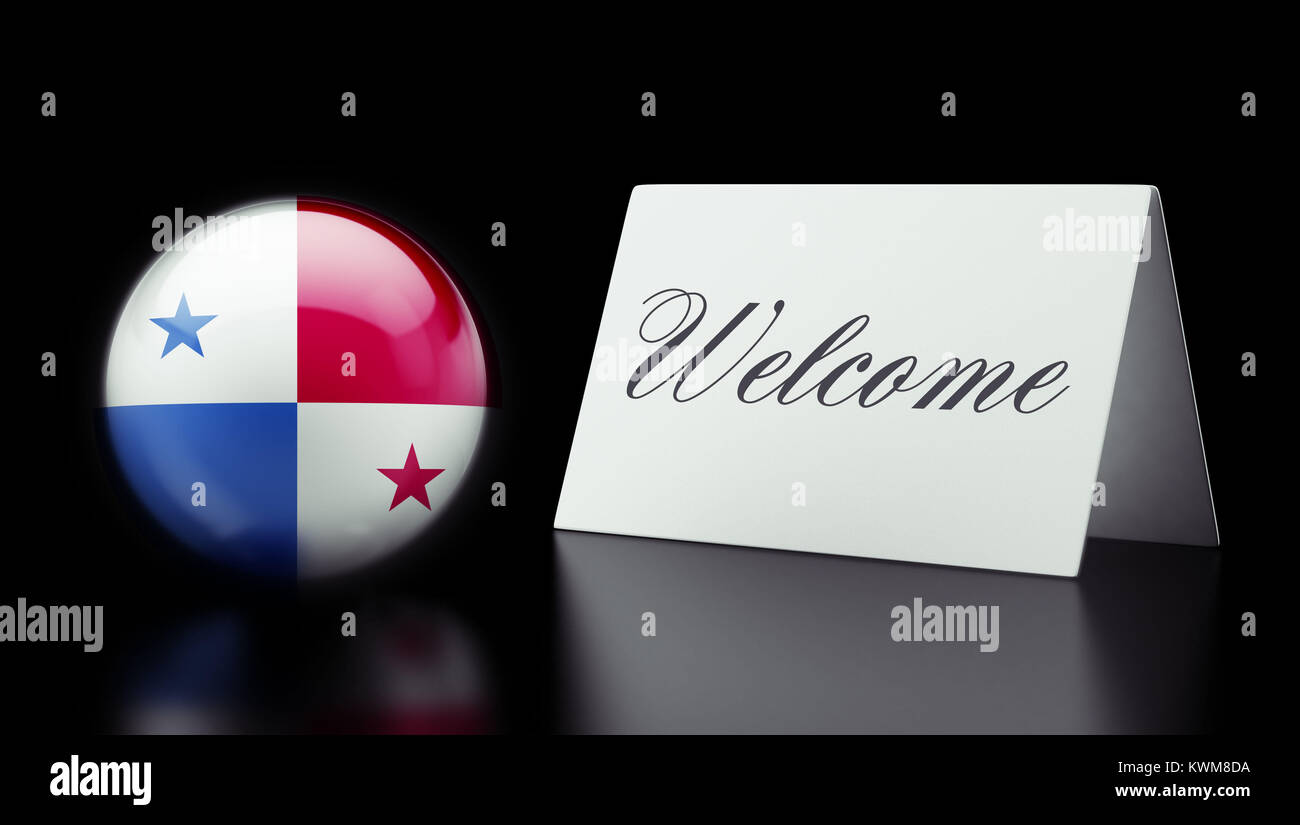 Panama High Resolution Welcome Concept Stock Photo - Alamy