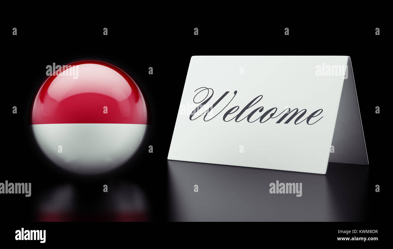 Indonesia High Resolution Welcome Concept Stock Photo - Alamy
