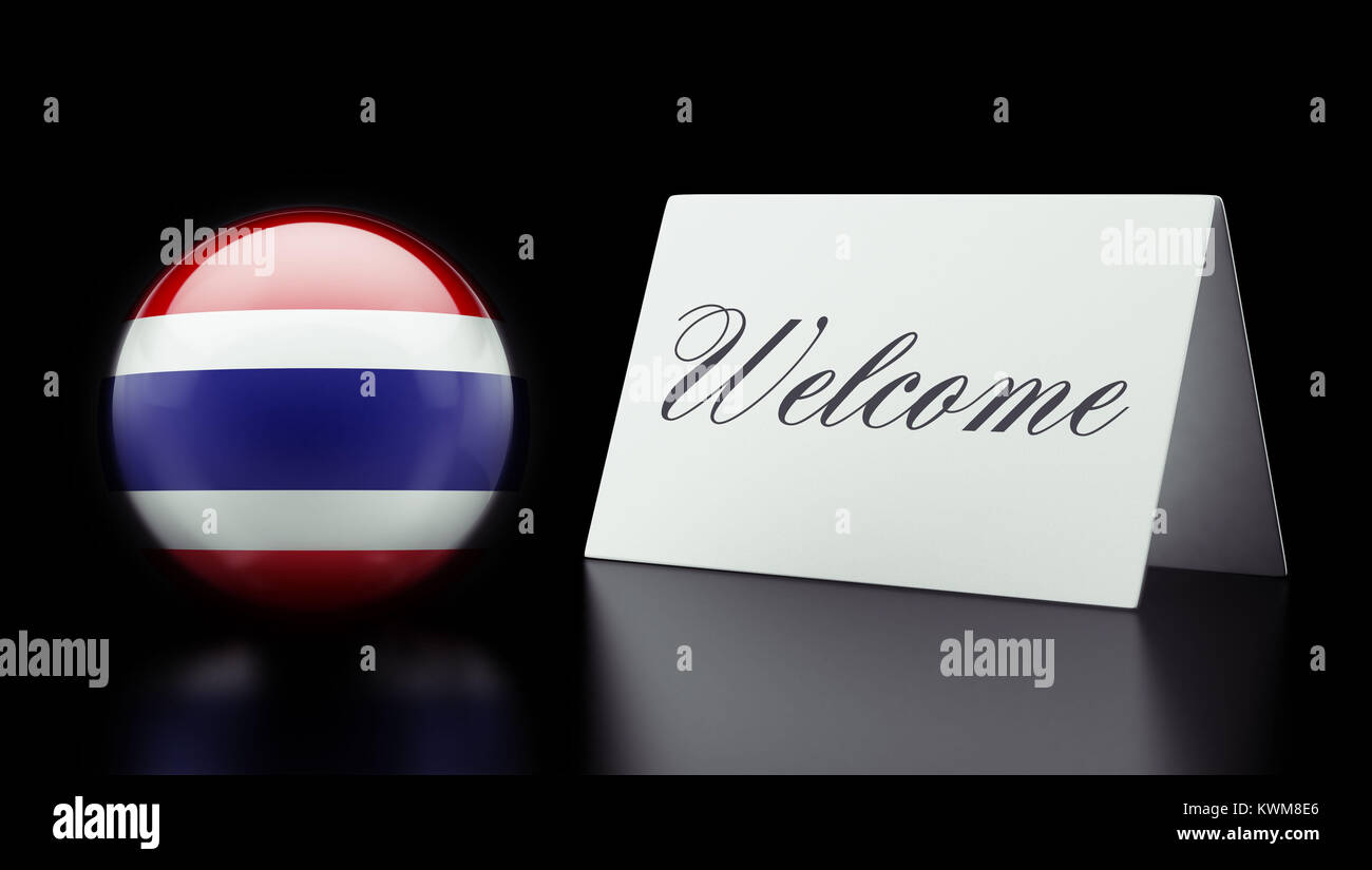 Thailand High Resolution Welcome Concept Stock Photo - Alamy