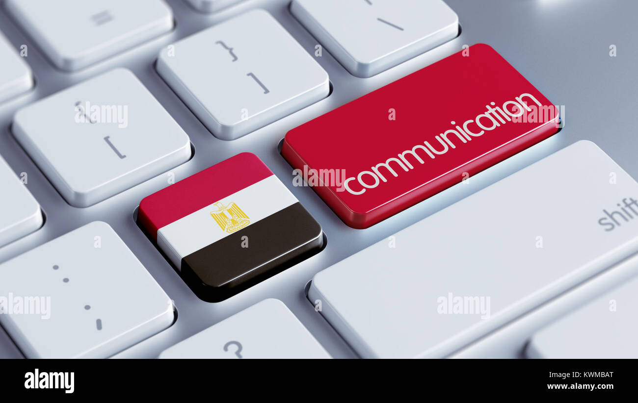 Egypt High Resolution Communication Concept Stock Photo - Alamy